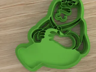Peter Griffin Knee ouch cookie Cutter by MirkoFerronato | Download free ...