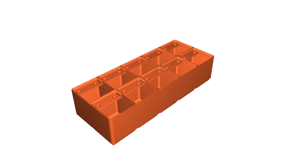 Gridfinity bin with labels 2x5x6 by UrcH | Download free STL model ...