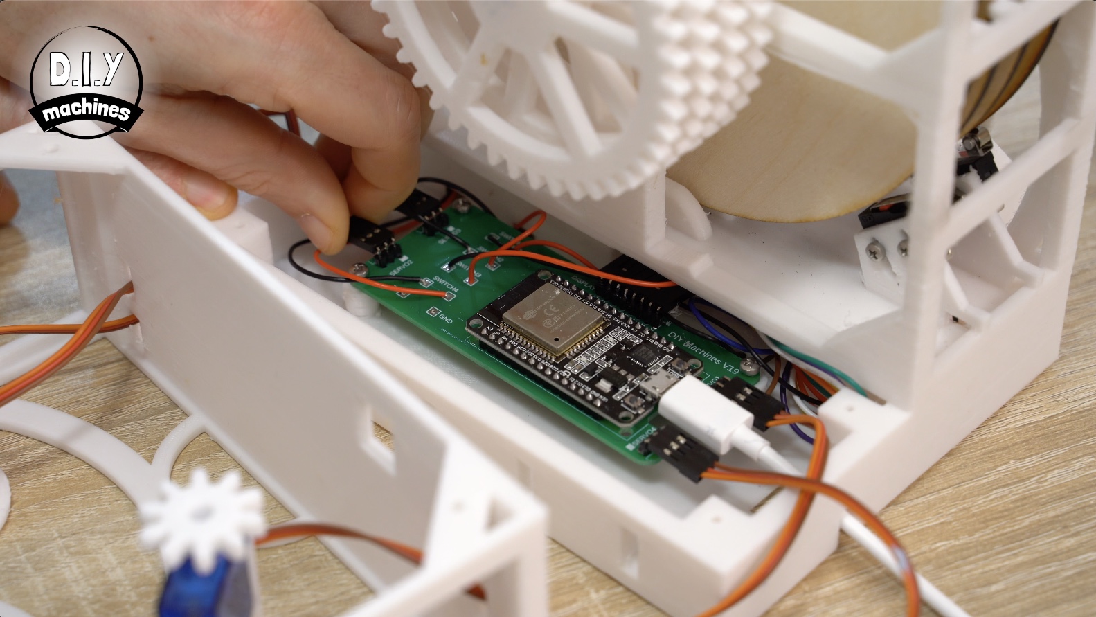 WeatherBot - 3D Printable Weather Forecasting Theatre by DIY Machines ...