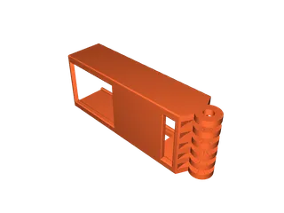 insta360 x4 backpack camera mount by Robert Cook | Download free STL ...