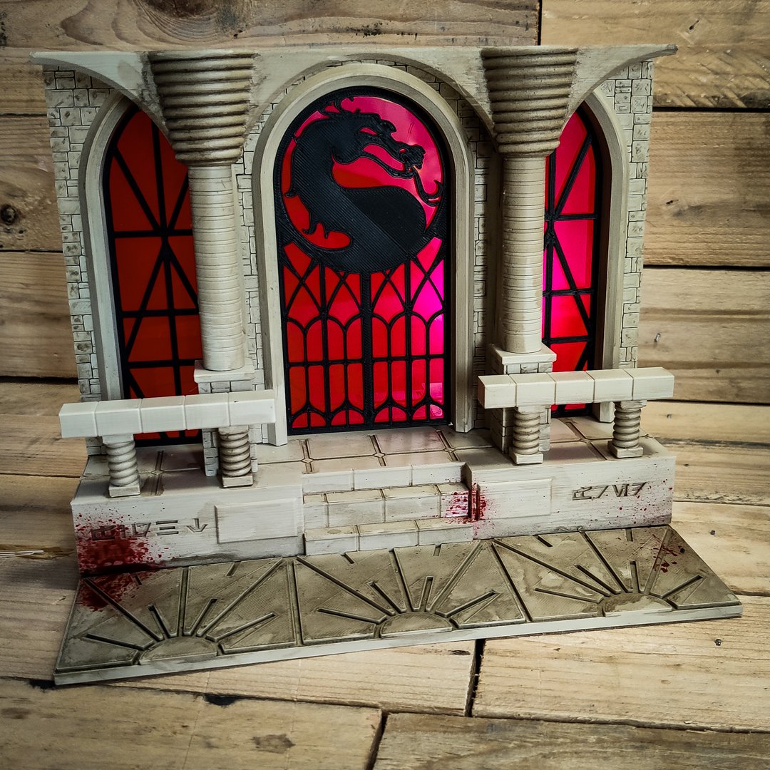 Fighting Arena Diorama for Mini Dudes by Wekster - No minis included by ...