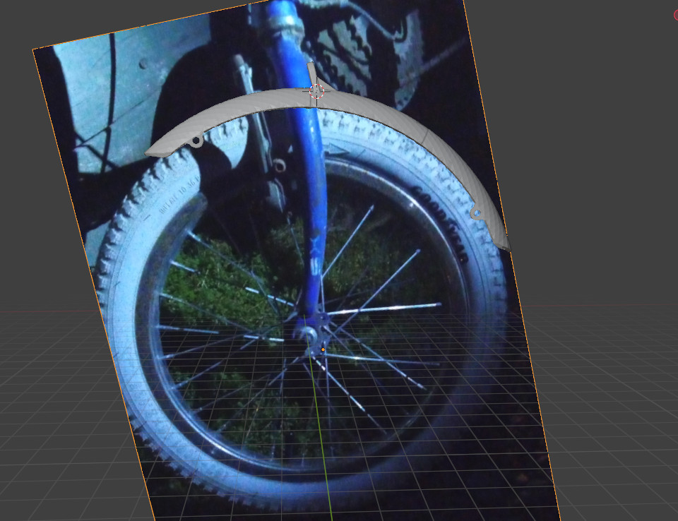 Front bike fender for 16" Sun recumbent. by Executive Quest | Download ...