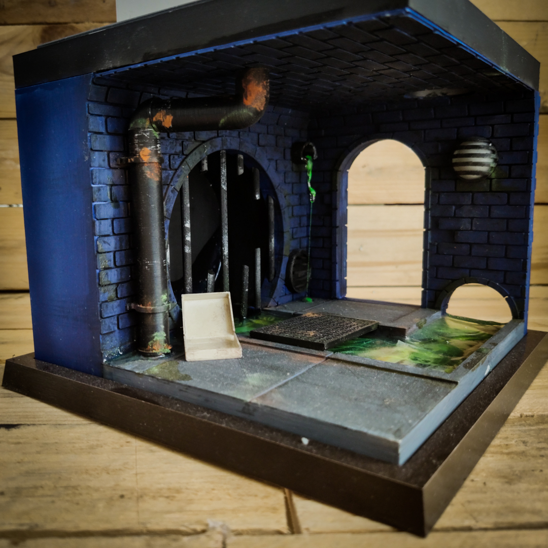 Sewer and building Diorama - No Minis included by The3Dprinting ...