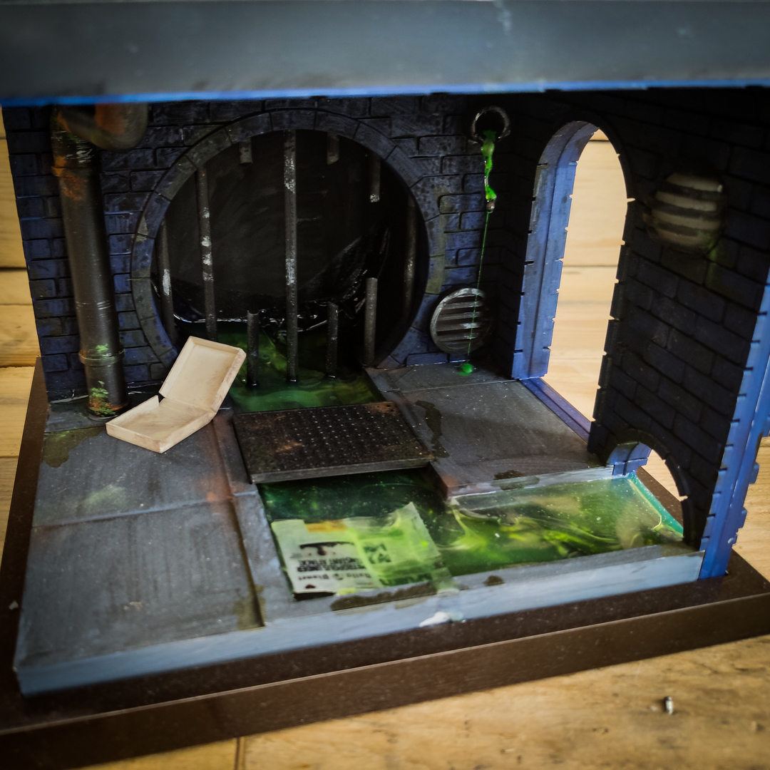 Sewer and building Diorama - No Minis included by The3Dprinting ...