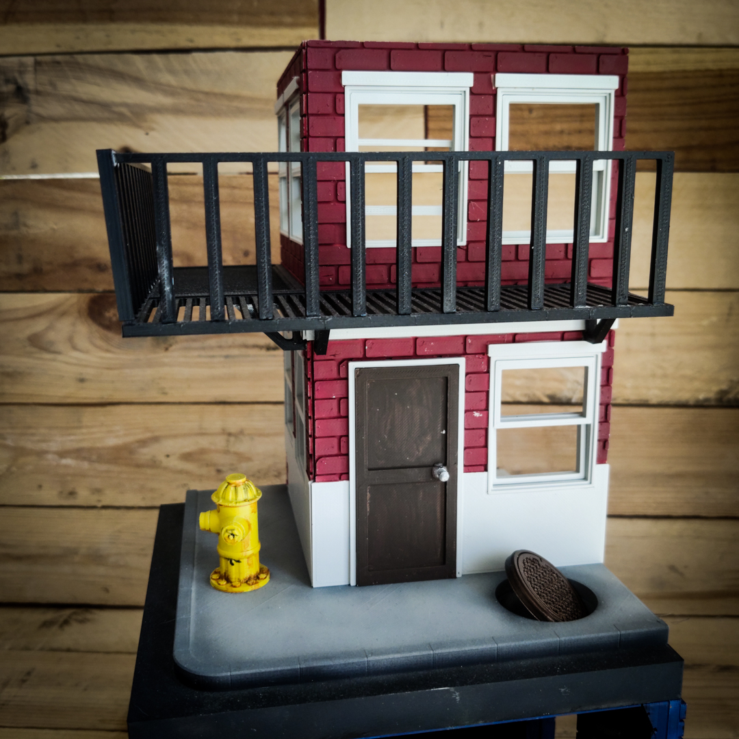 Sewer and building Diorama - No Minis included by The3Dprinting ...