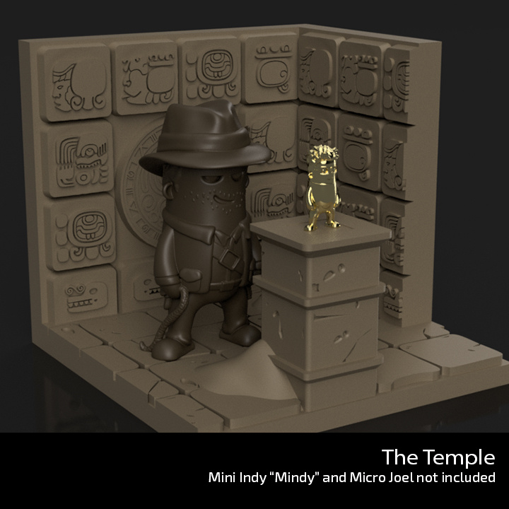 The Temple - Mini Indy "Mindy" and Micro Joel not included by ...