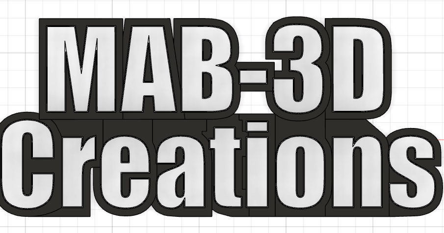 Cartel MAB-3D Creations by MAB 3D Creations | Download free STL model ...