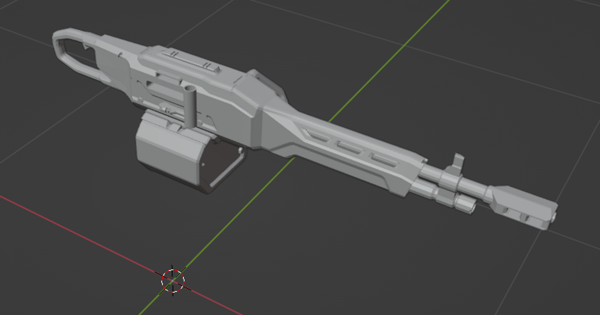 odin valorant heavy machine gun por Matyáš Flek | Descargar modelo STL ...