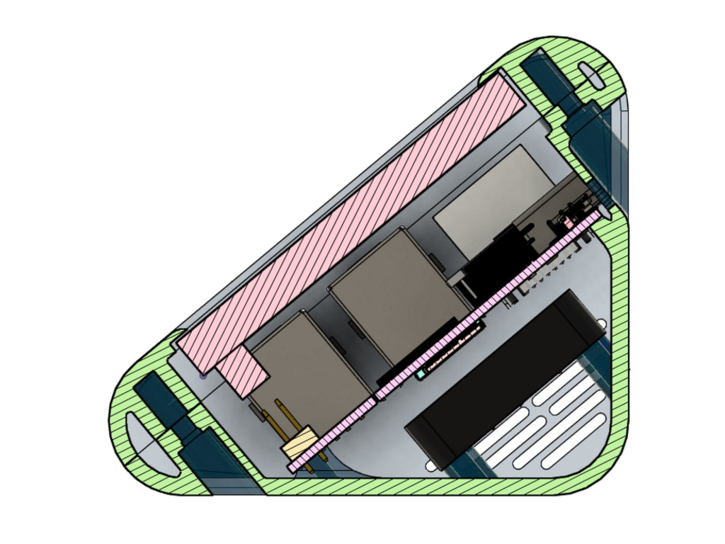 Raspberry Pi 3(2) OctoPi Case with HyperPixel Touch Screen (OctoTouch ...
