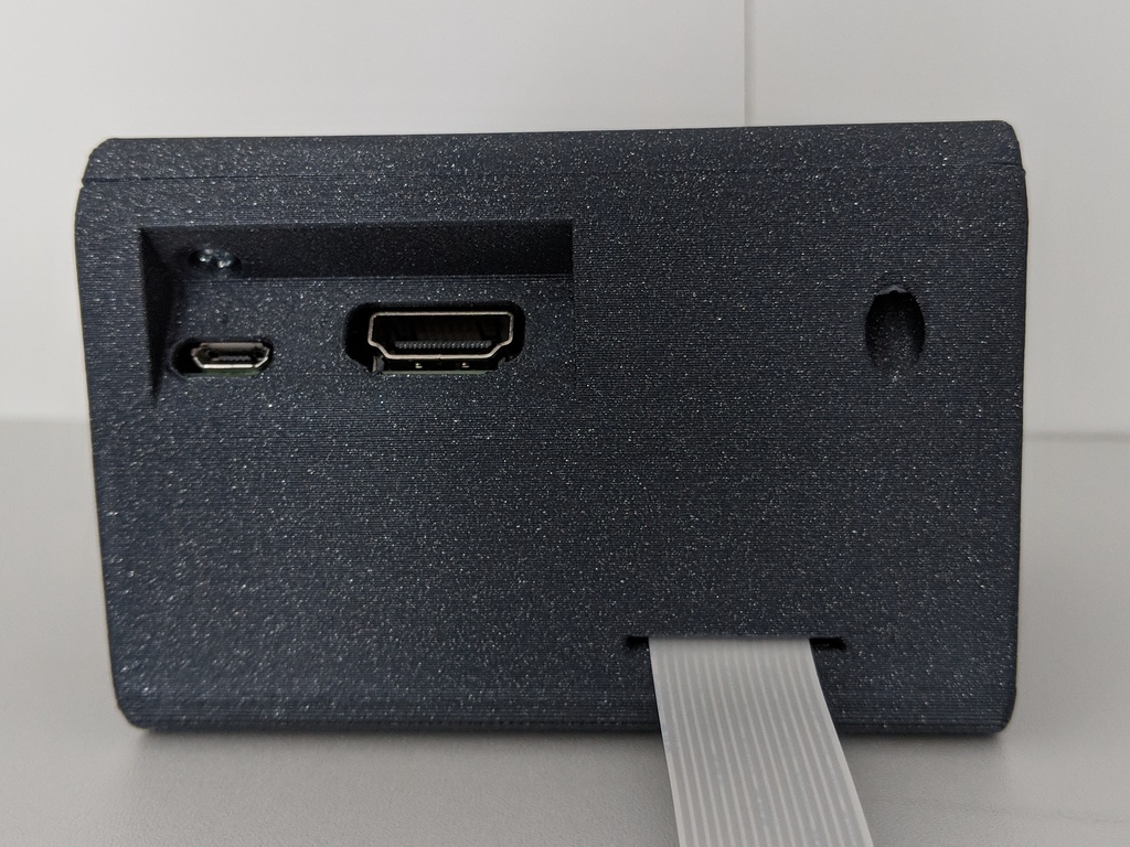 Raspberry Pi 3(2) OctoPi Case with Touch Screen (OctoTouch) by Marv ...