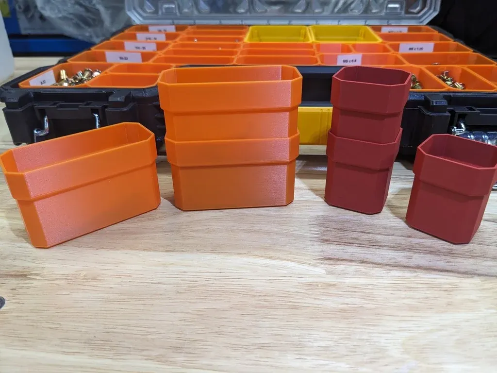 DeWalt / Stanley stackable shallow parts organizer trays by mhzizzi ...
