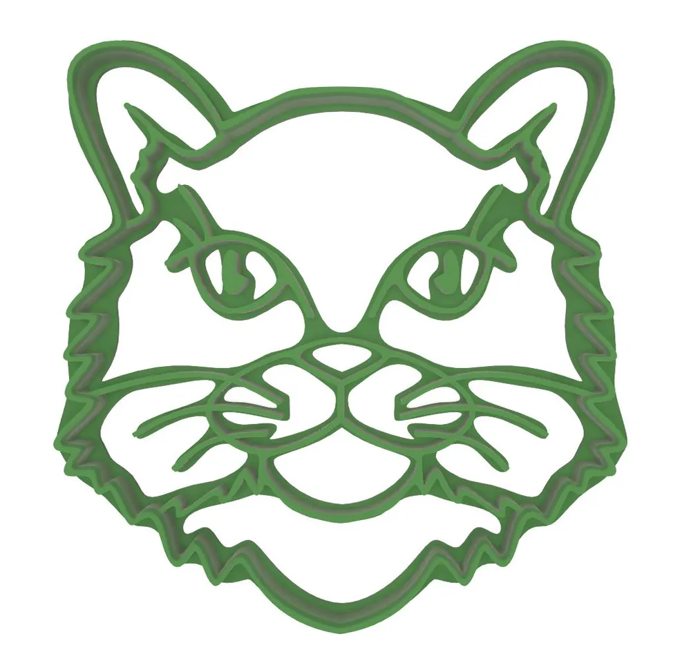 Baking - Cookie Cutter - Cat by Peter C | Download free STL model ...