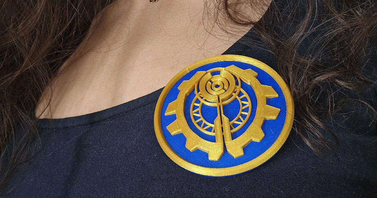 Piltover enforcer badge Arcane by 3Demon | Download free STL model ...