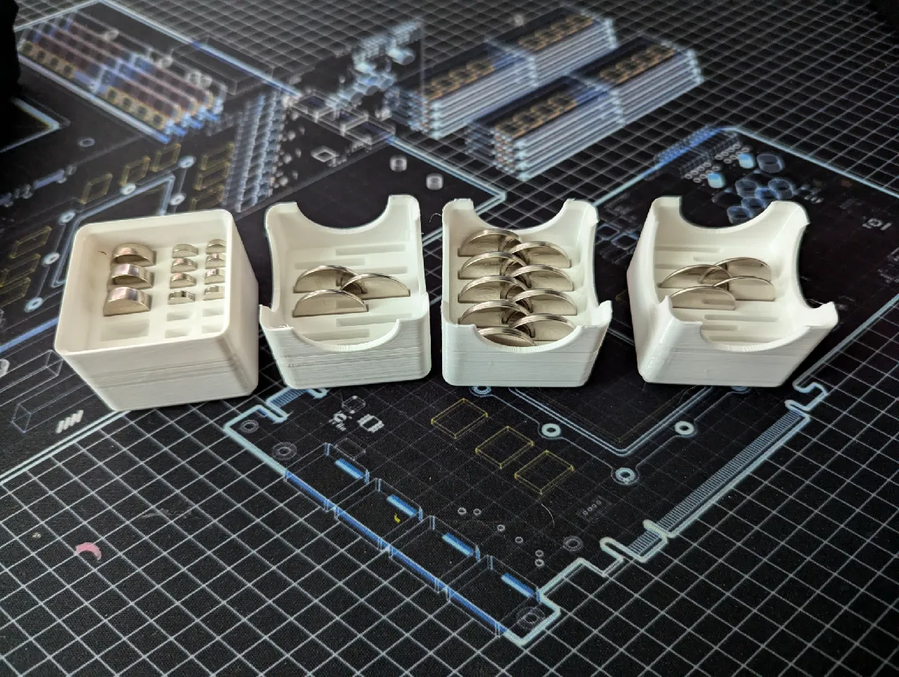 Gridfinity Battery Bins for Storage Box by Pred by Systrill | Download free STL model ...