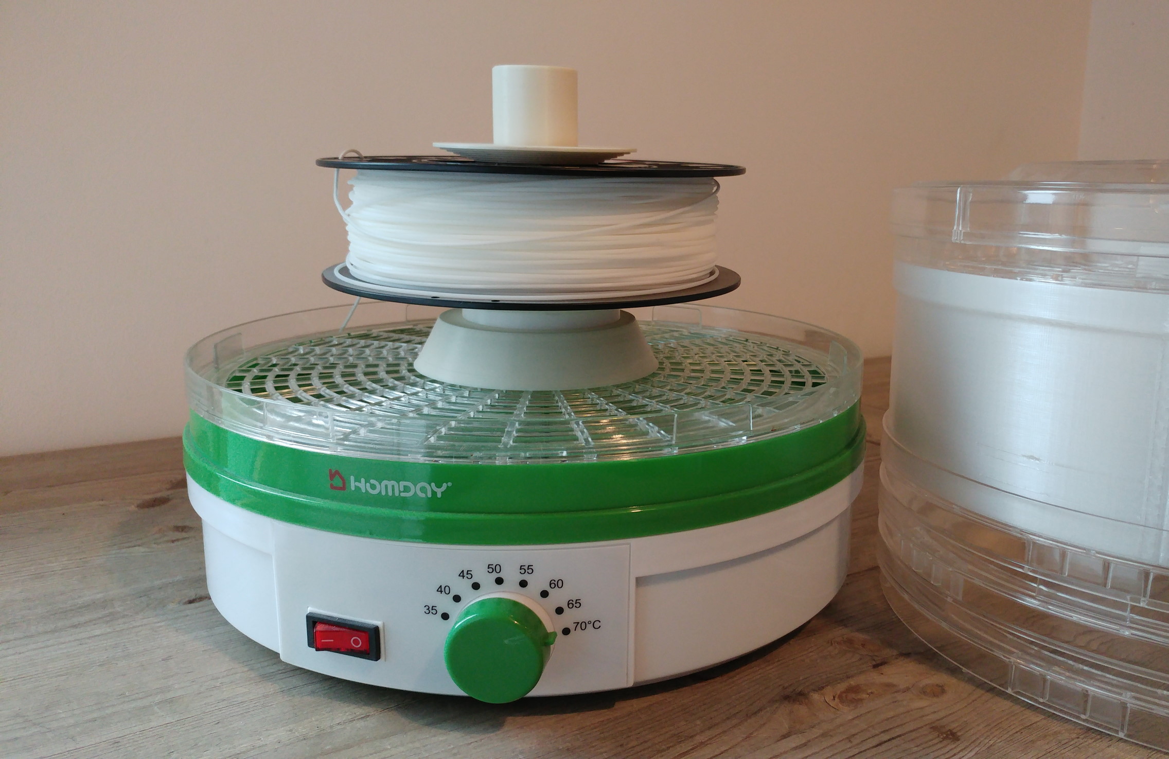 spool rewinder for food dehydrator by Guillaume Gendron | Download free ...