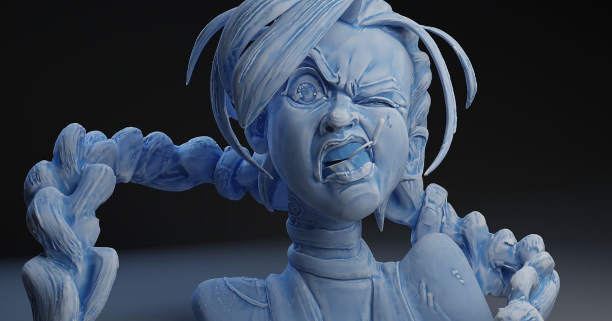 Jinx : Arcane by Peter Farell | Download free STL model | Printables.com