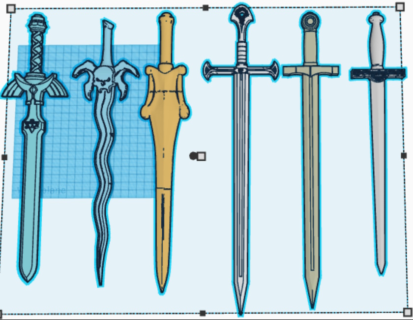 Highlander Sword - Desktop Toy by Seth Giolle | Download free STL model ...