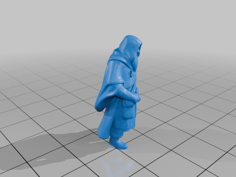 28mm DND Wise Old Medicine Sage Fantasy Miniature MineeForm FDM 3D ...