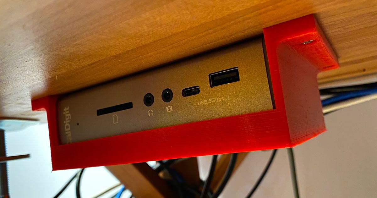 Cak Digit TS3+ Underdesk Mount by devin | Download free STL model ...