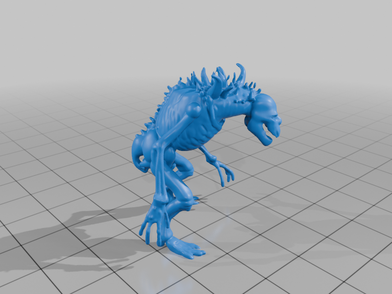 28mm DND Creepy Eerie Deformed Spiked Creature Fantasy Miniature ...