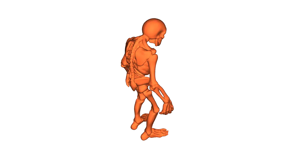 28mm DND Fantasy Mini Classic Undead Skeleton Figure MineeForm FDM 3D ...