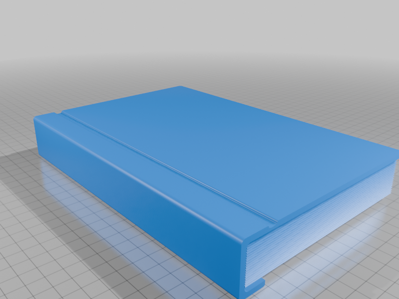 Book Shaped Container with Secret Compartment MineeForm FDM 3D Print ...