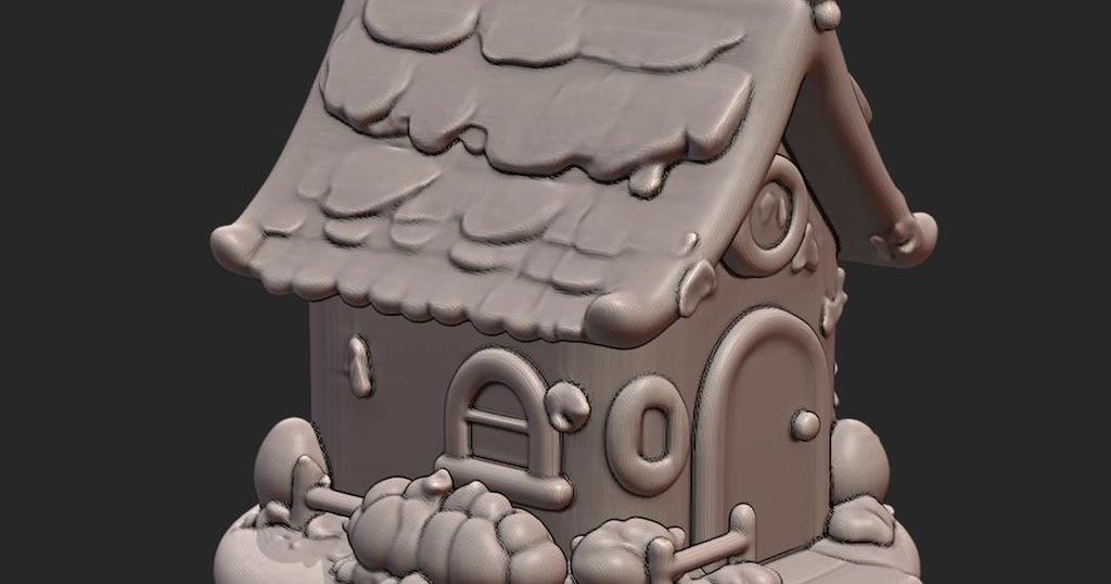 Fairy Garden Enchanted Cottage with Leafy Roof and Chimney MineeForm ...