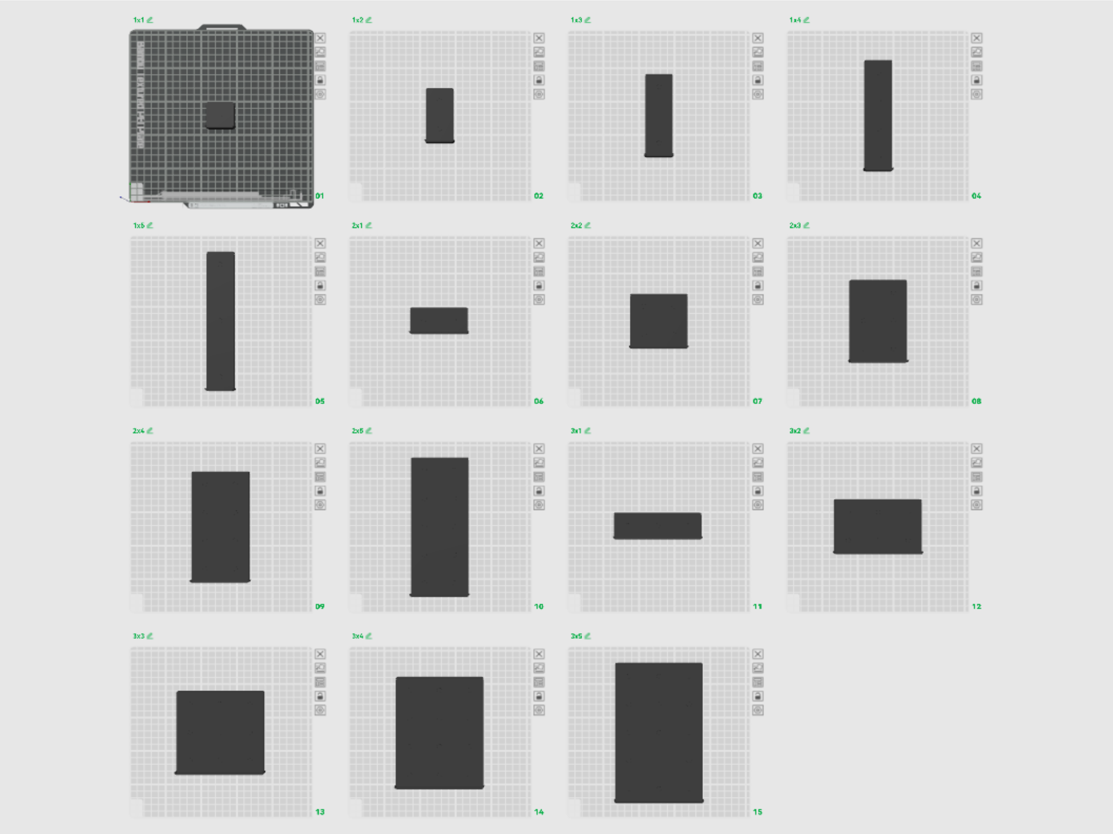 Gridfinity Lid for bins por TmDvd | Descargar modelo STL gratuito ...