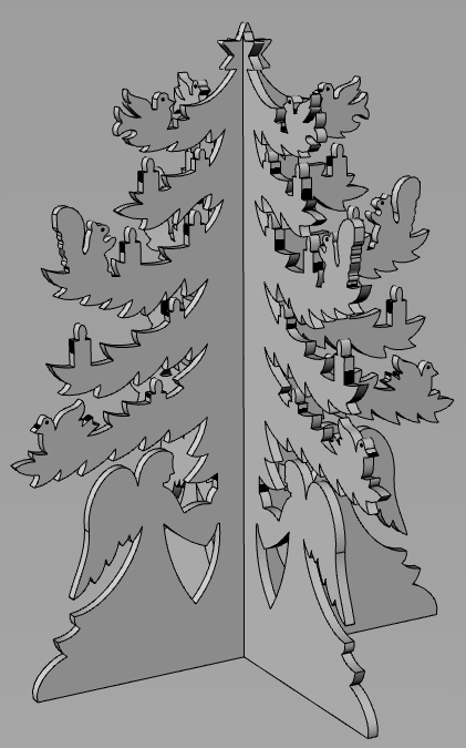 Christmas tree by Jiří Šmíd | Download free STL model | Printables.com