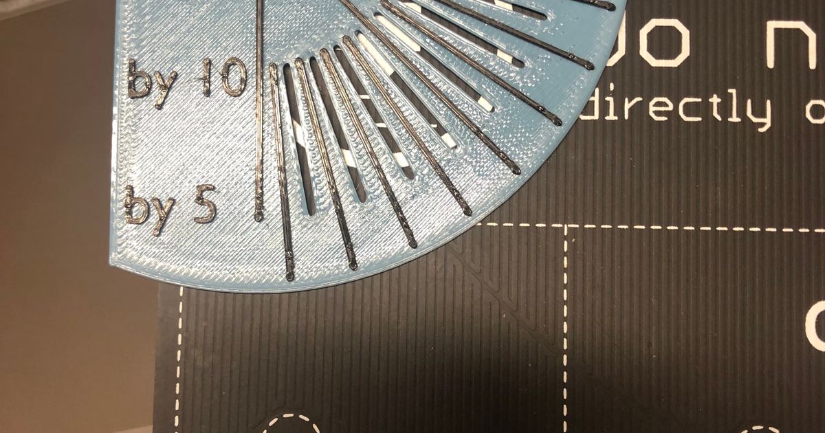 Angle Protractor - Octoprint Bed Leveling Nylock or Silicone Mod by ...