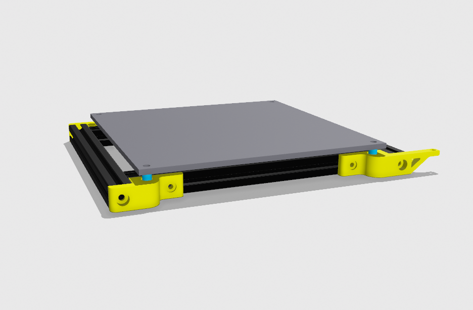 VZBOT VZ235 HEATBED STAND .STL REV 1 by ZLAB3D | Download free STL ...