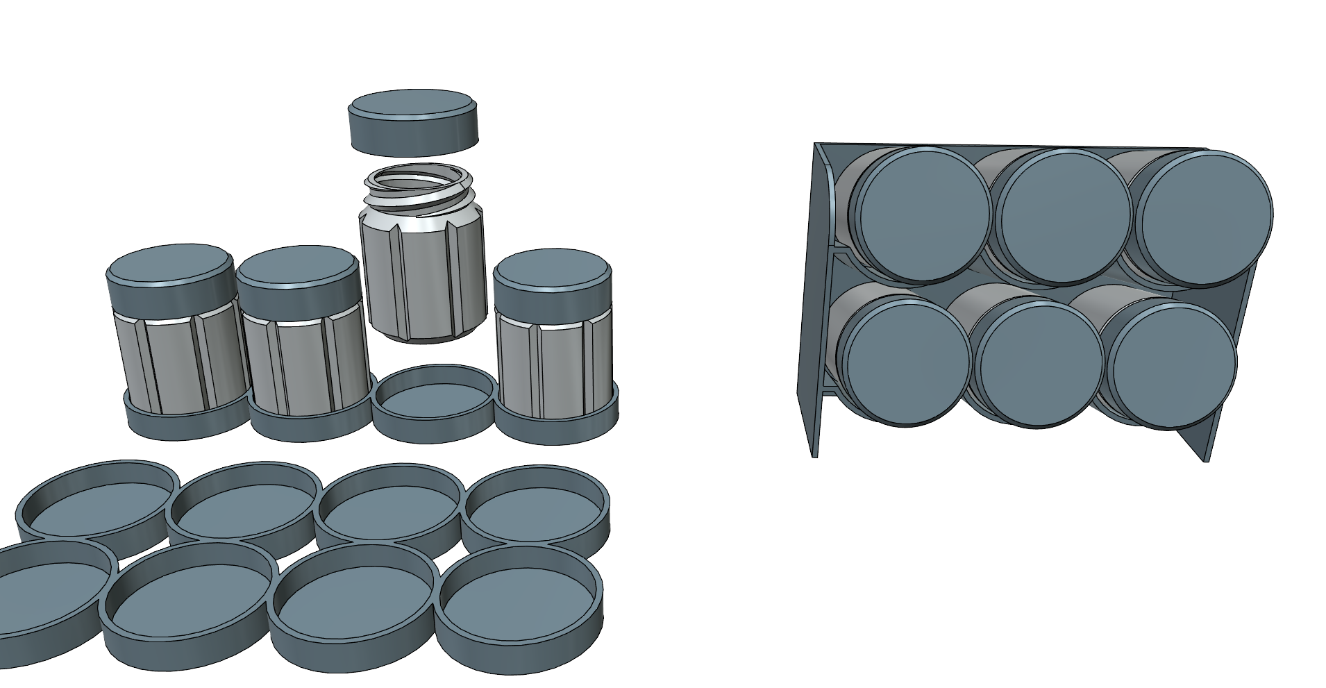 Spice Jar spice jar by REDZC | Download free STL model | Printables.com