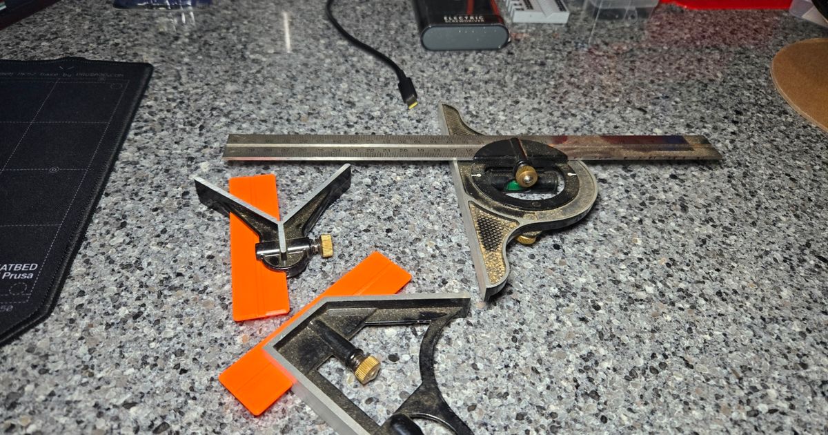 Combination Square tool blank by BobKarnes | Download free STL model ...