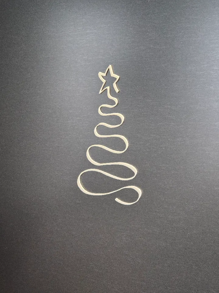 One line christmas tree by Horry3 | Download free STL model ...