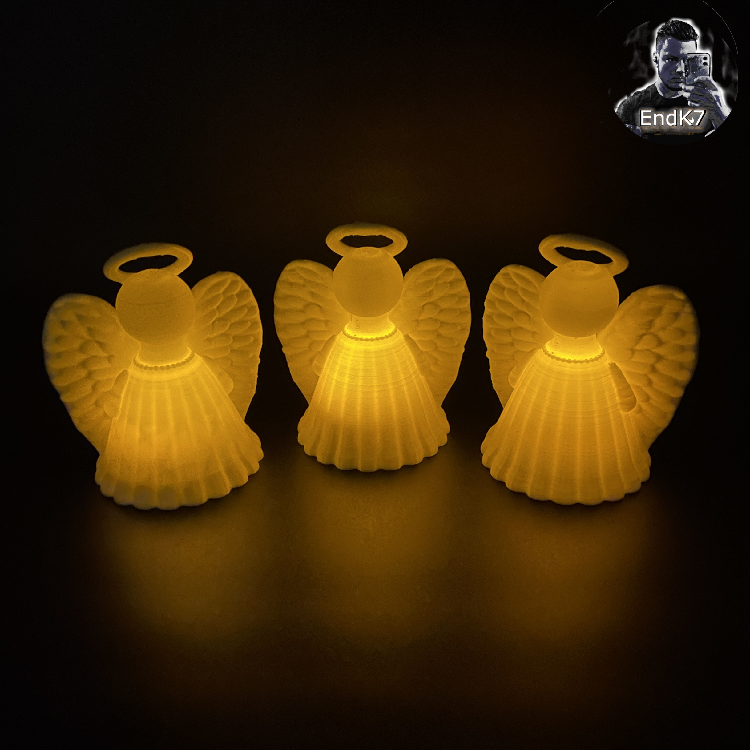 Angel Tea Light - Christmas by EndK7 | Printables Store