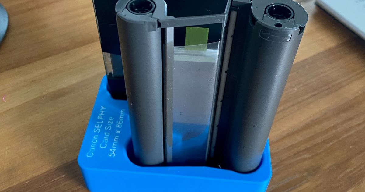 Canon SELPHY Consumables Storage Rack - Card Size by Wanderoff ...