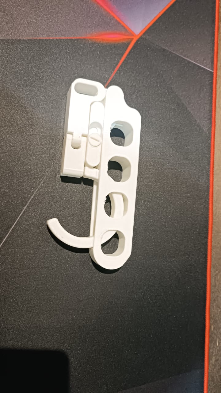 Hanging rack for hangers by ANKor | Download free STL model ...