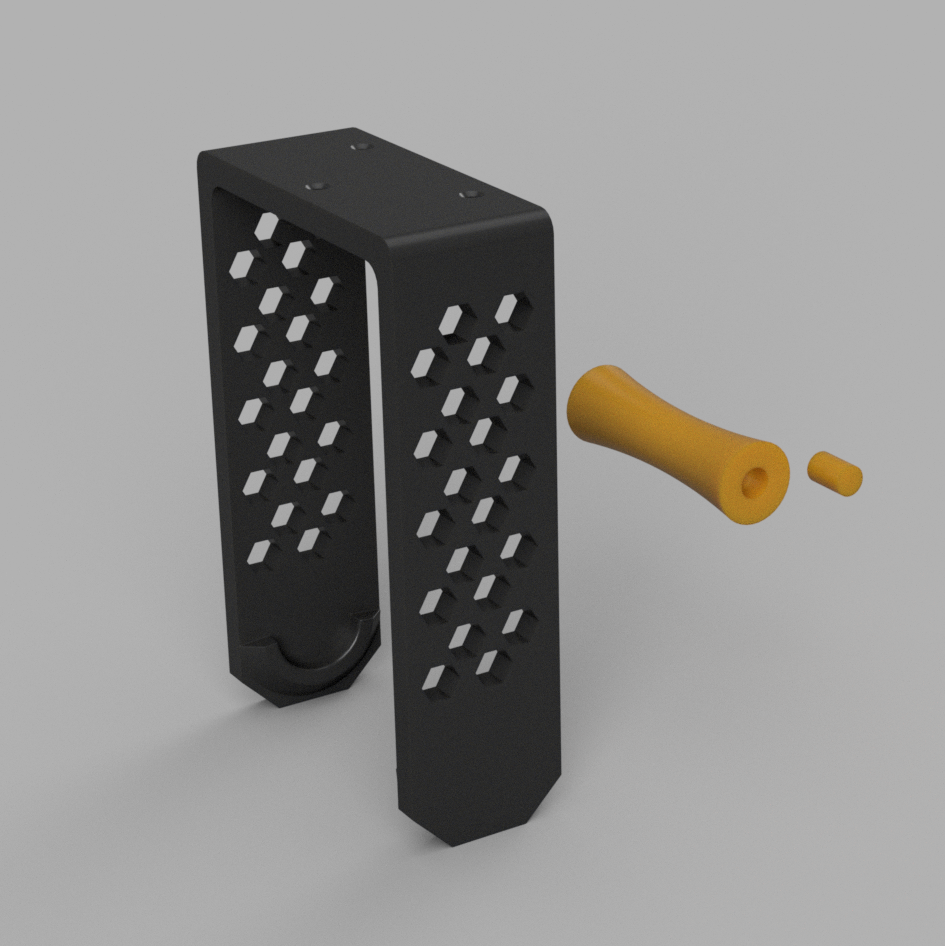 Filament spool holder rev.2 by lukas rypar | Download free STL model ...