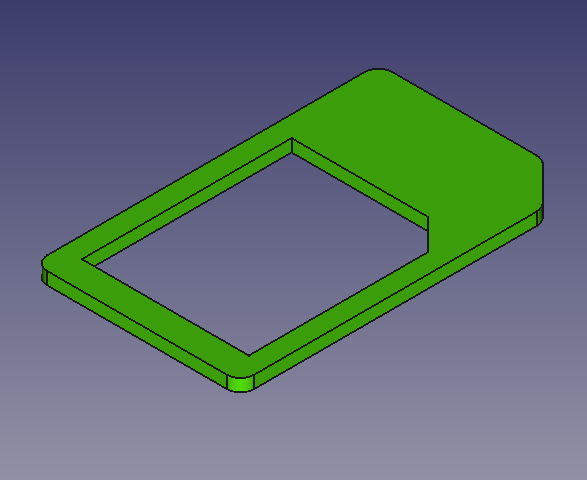 Micro sim to standard size (3FF to 1FF) by funkysod | Download free STL ...