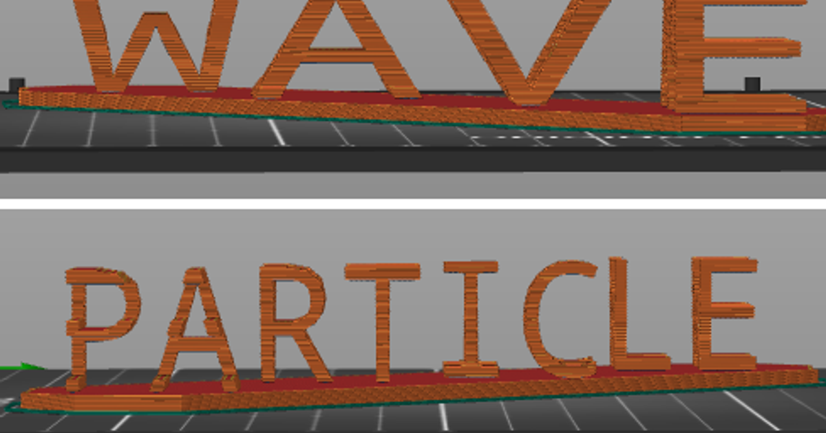 Wave-Particle 2in1 by AndreiVN | Download free STL model | Printables.com