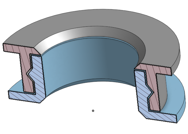 Circle edge protector for MMU on Ikea Lack enclosure by Shock ...