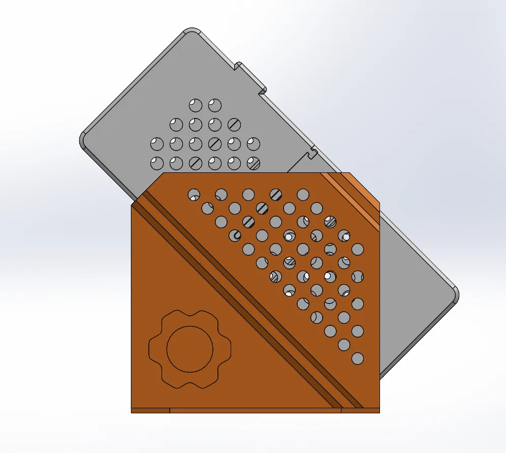 45 Degree Framework Case Mount by Armon | Download free STL model ...