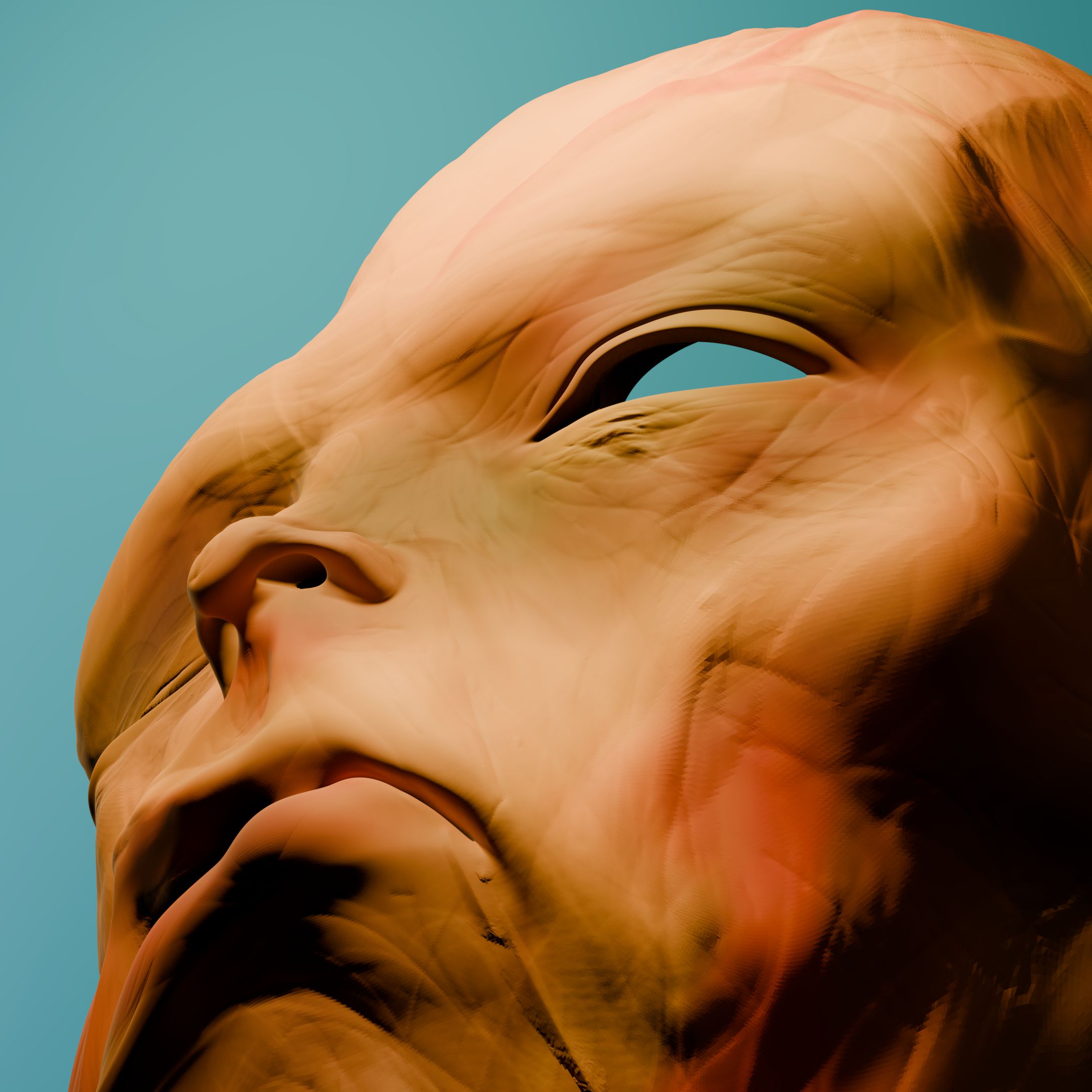 The Incredible Melting Man MASK by CoinOPAnimator | Download free STL ...