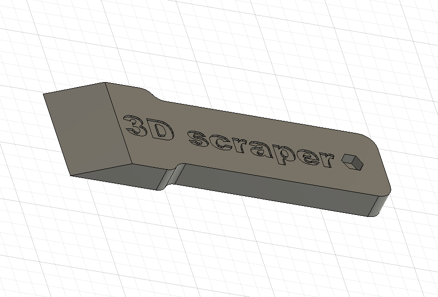 Scraper 3D bed printers prusa printbed with magnet by Marcin Kargula | Download free STL model ...