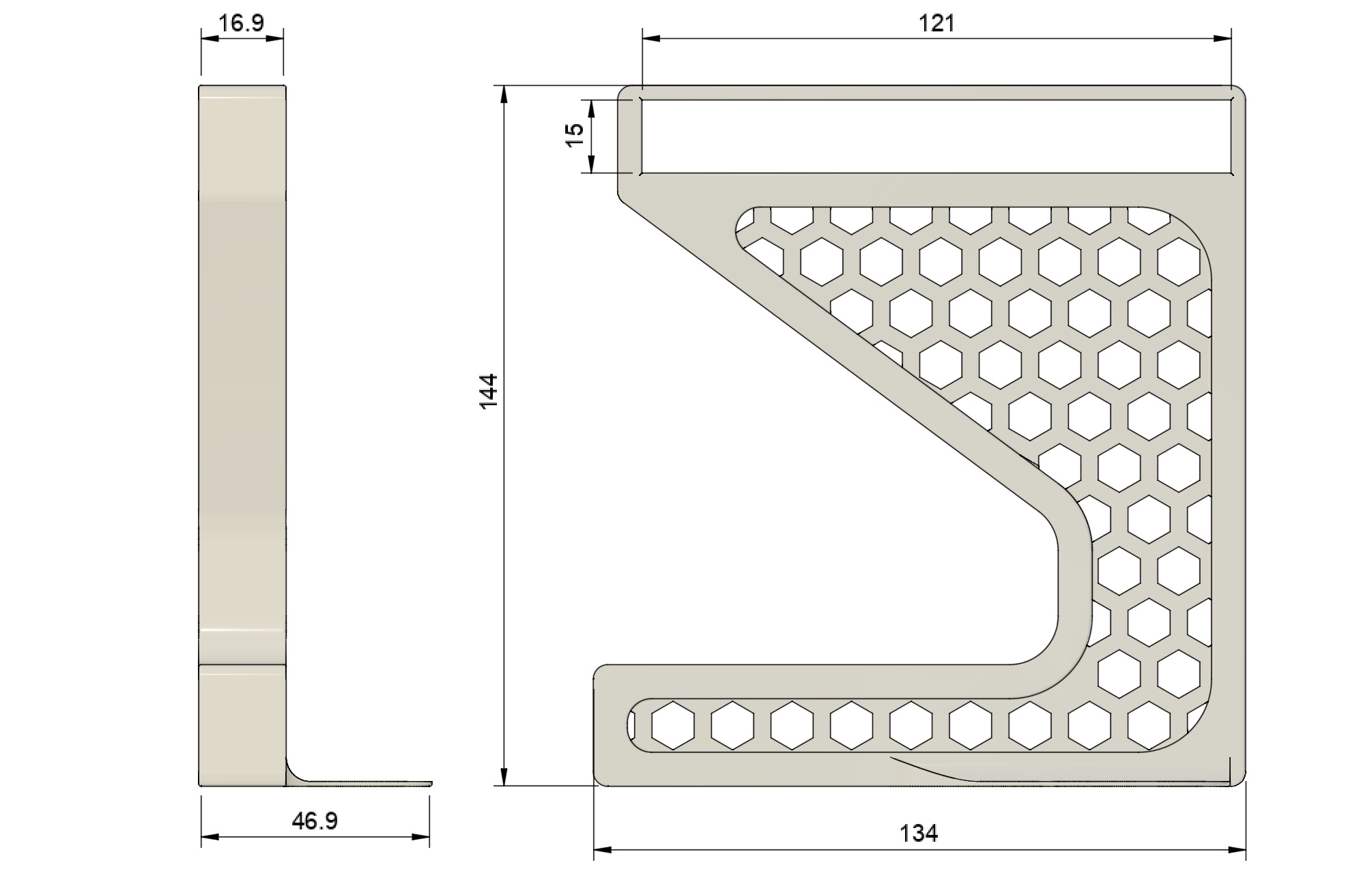 Shelf support by Rafutti | Download free STL model | Printables.com