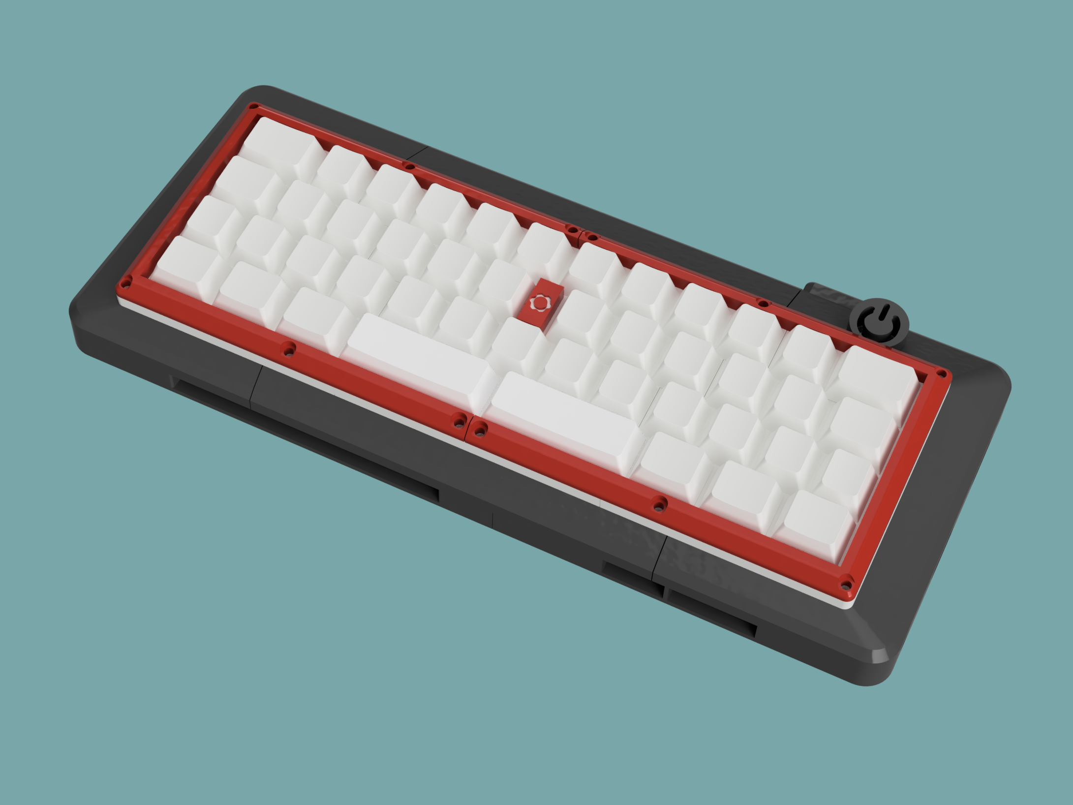 40% printable mechanical keyboard for Framework Mainboard par enekomontero | Téléchargez ...