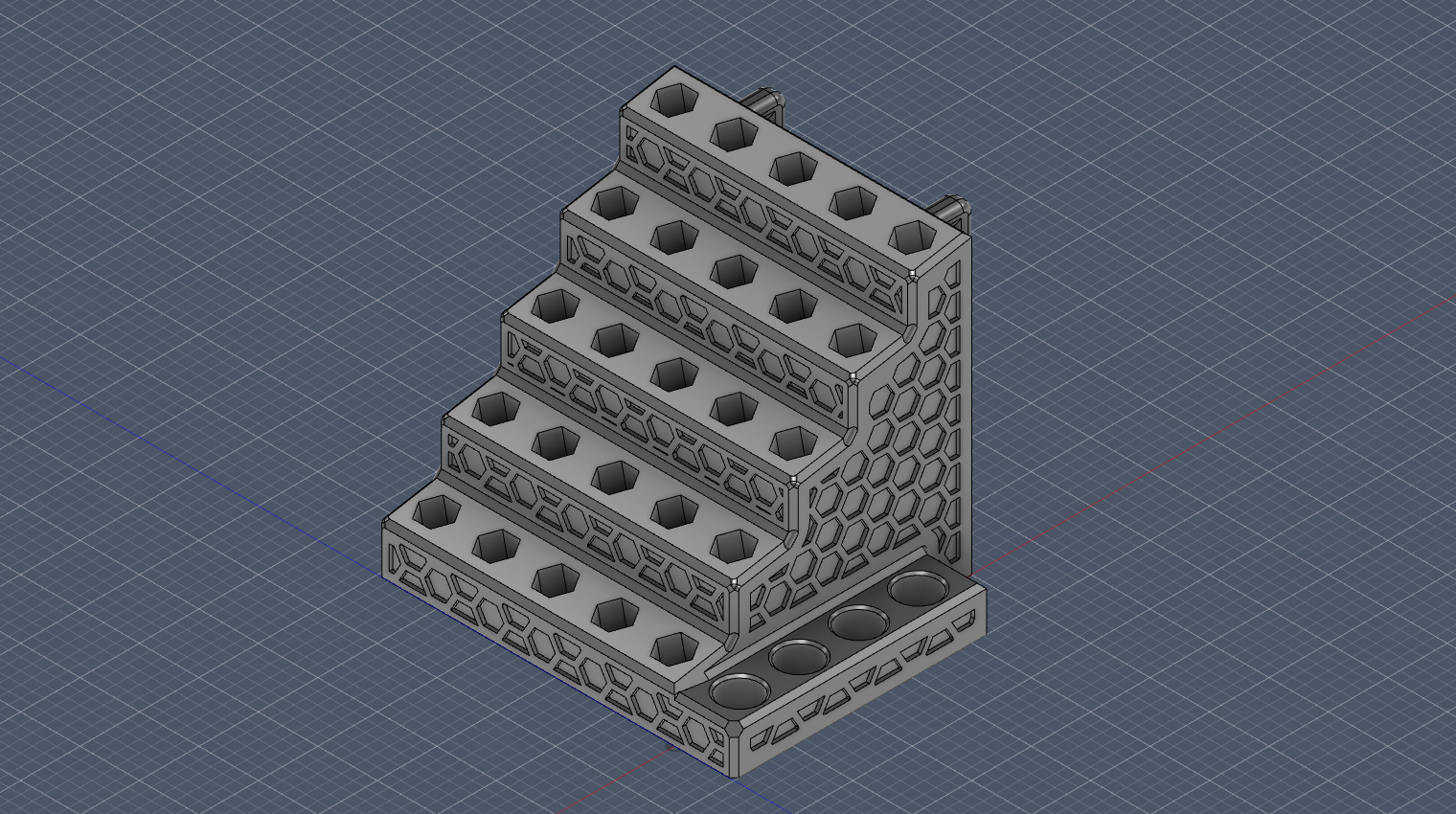 5x5 Bit Holder with Extender Holes (Skadis) von Brandon | Kostenloses ...