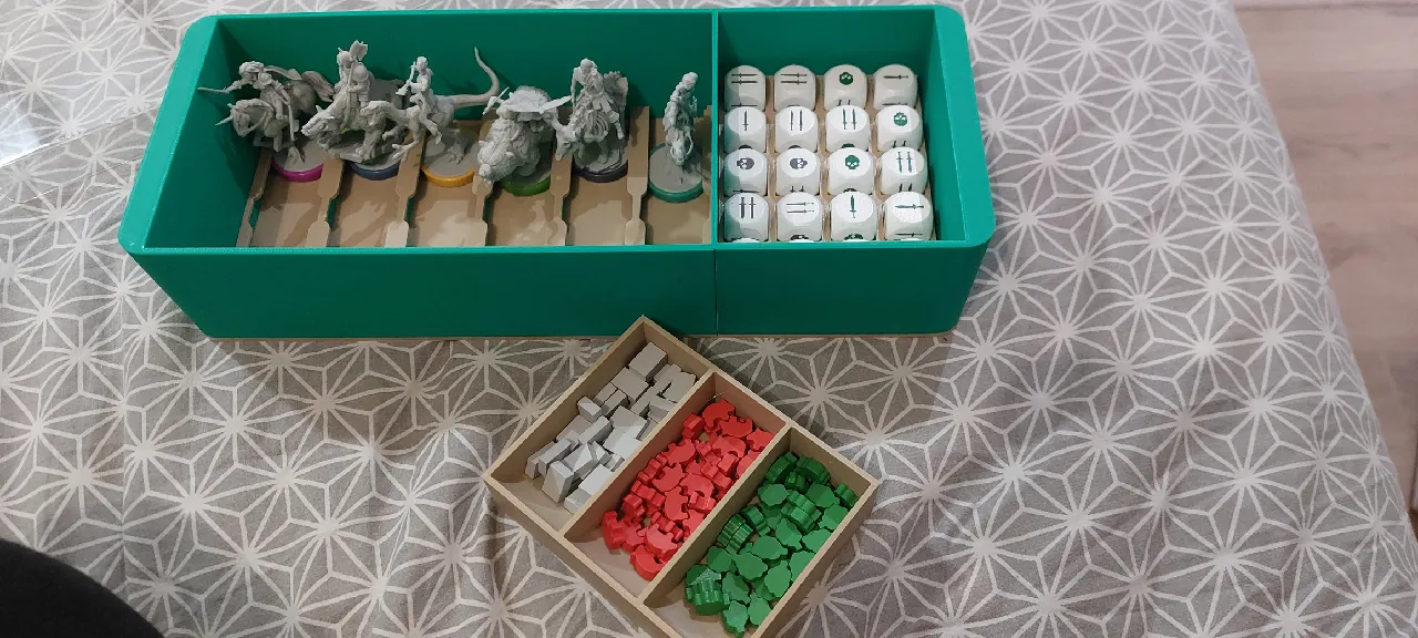 Karak 2 insert : Base box + imperium extension + figurines by Laban ...