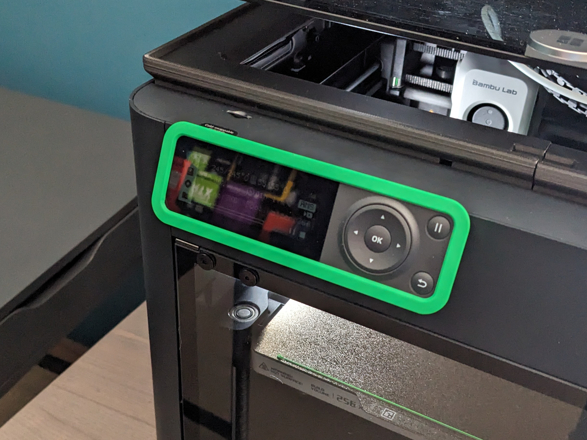 Bambu Lab P1 Series Simple LCD Frame by FilaMonkey | Download free STL ...