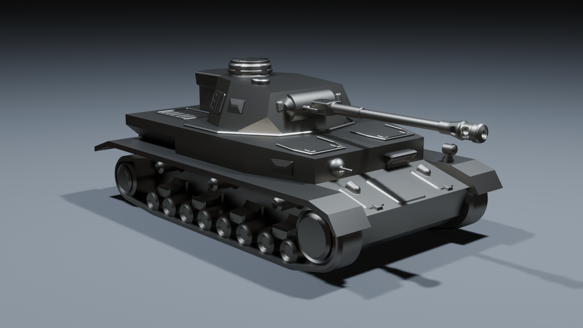Panzer IV (G) | Detailed Version by T 3D | Download free STL model ...